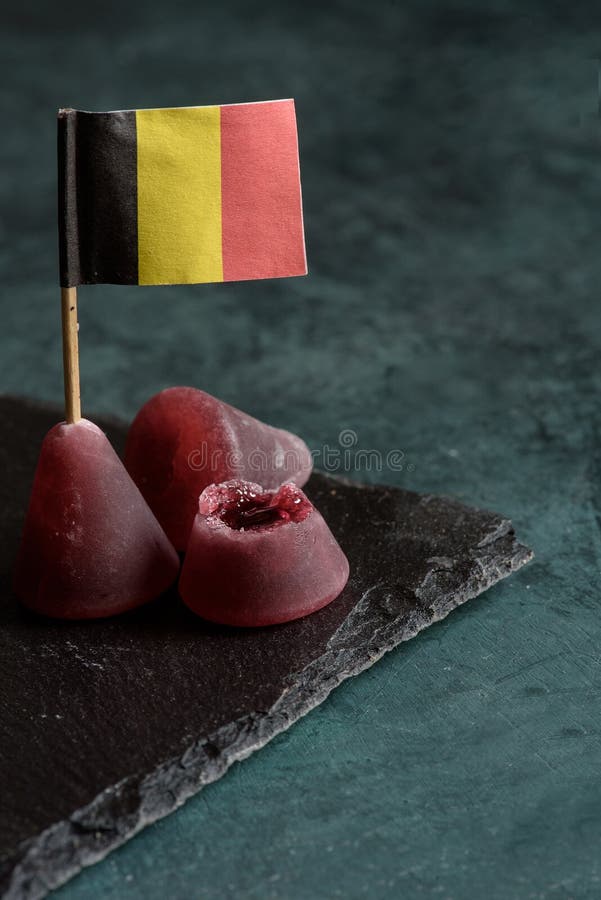 Traditional Belgian Cuberdons Candy Stock Photo - Image of arabic ...