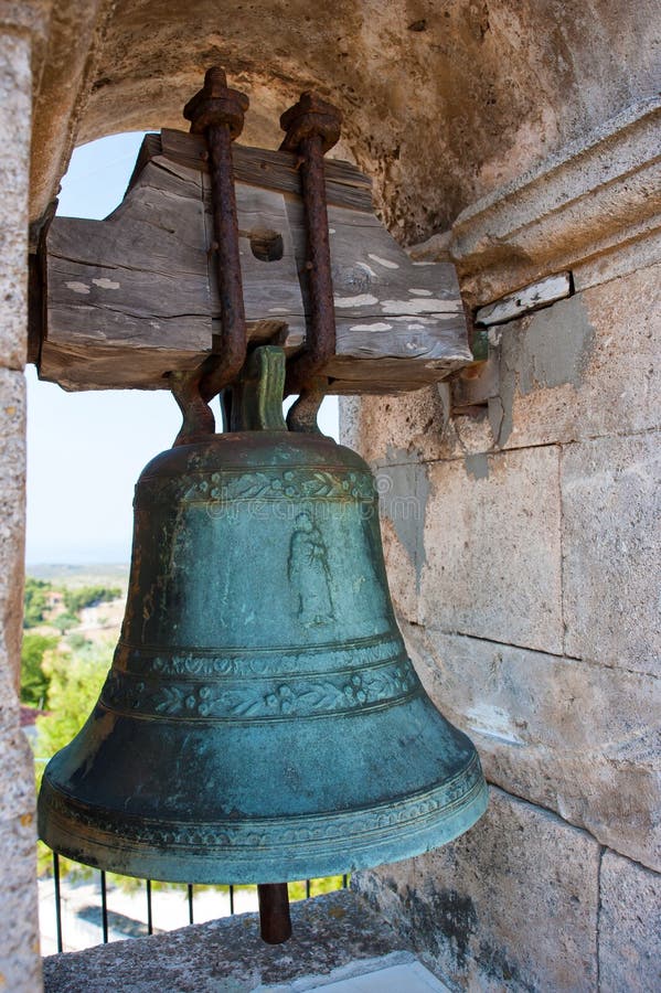 Traditional big bell stock image. Image of buddhism, thailand - 31668741