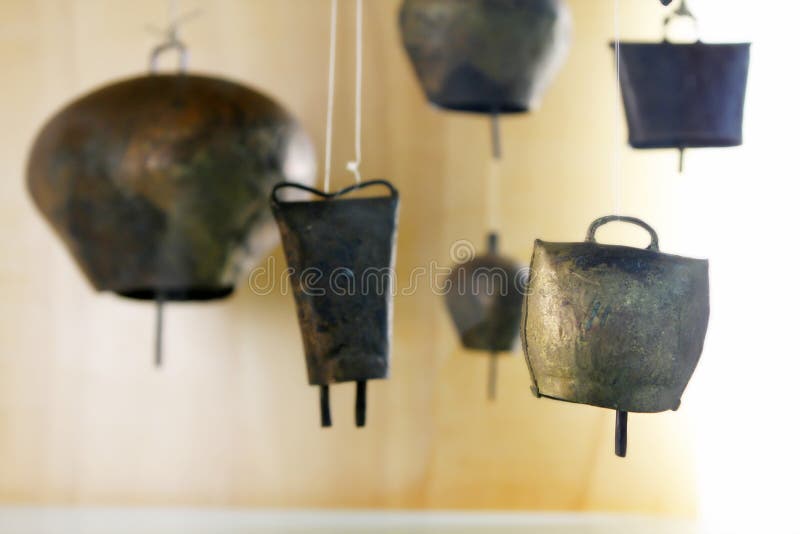 Traditional bell stock photo. Image of domestic, bronze - 91353034