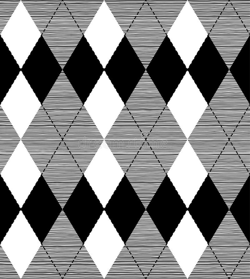 Traditional Rhombus Pattern Design in Elegant Traditional Style Stock ...