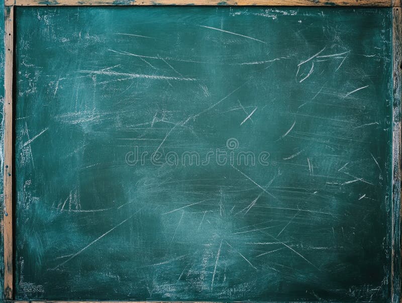 A Traditional Blackboard with Chalk Written Notes and Illustrations ...
