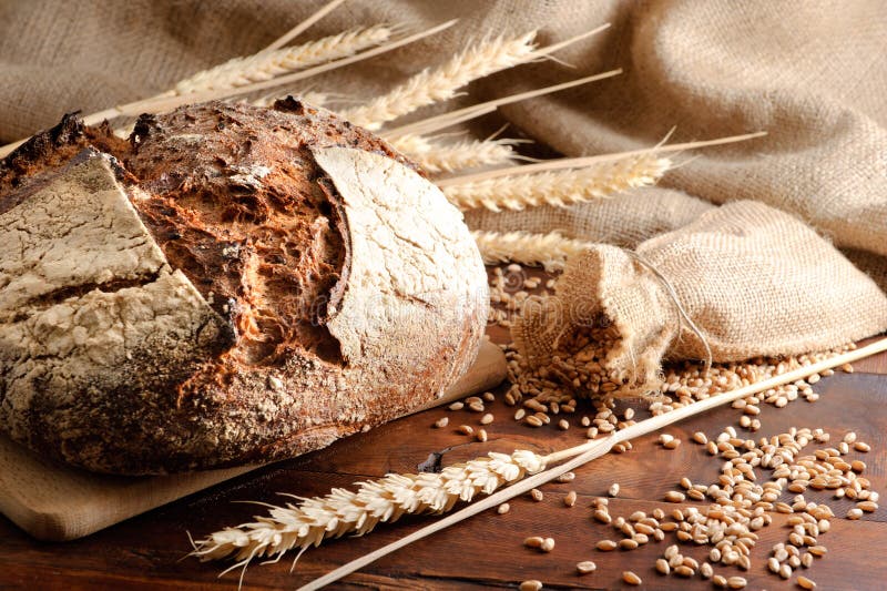 Traditional bread stock photo. Image of diet, fresh, nostalgia - 17454348