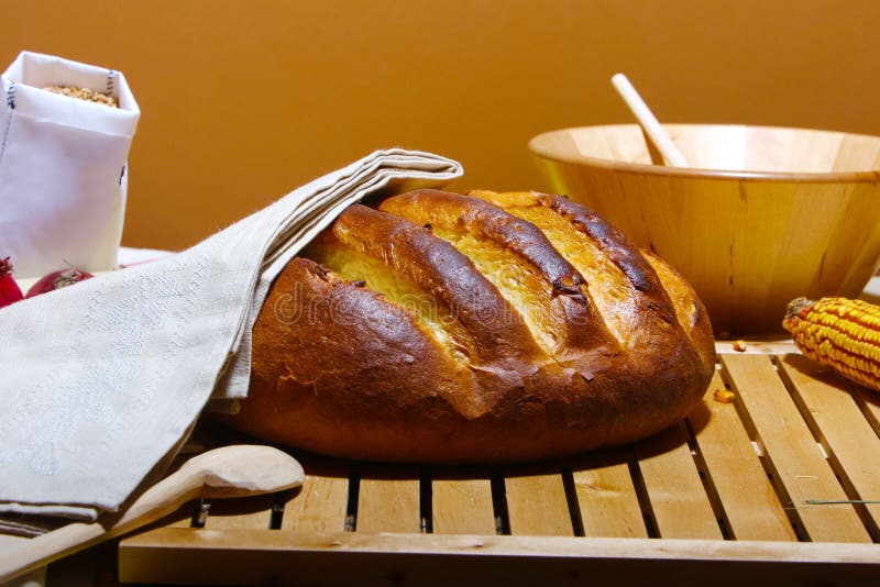 Traditional bread stock image. Image of fresh, isolated - 25062671