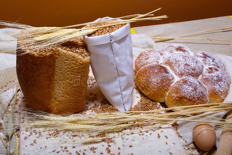 Traditional bread stock photo. Image of life, nature - 25345338