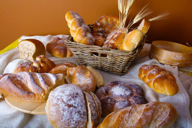 Traditional bread stock photo. Image of bakery, seed - 25689624