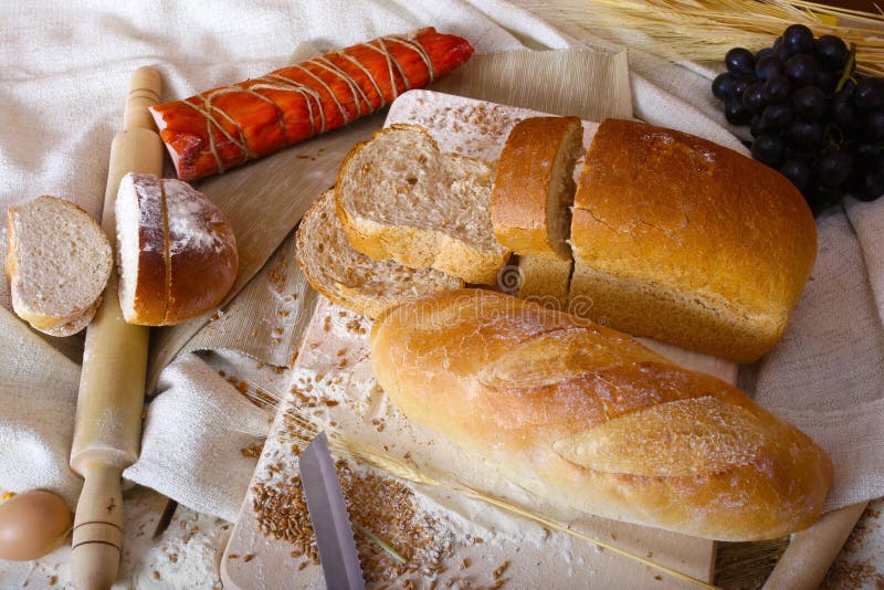 Traditional bread stock photo. Image of fiber, life, crop - 25873914