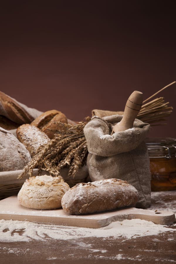 Traditional bread, bakery stock image. Image of baguette - 31491393