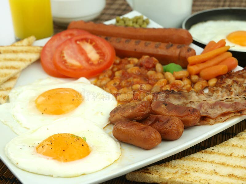 Traditional breakfast stock photo. Image of tasty, energy - 18573722