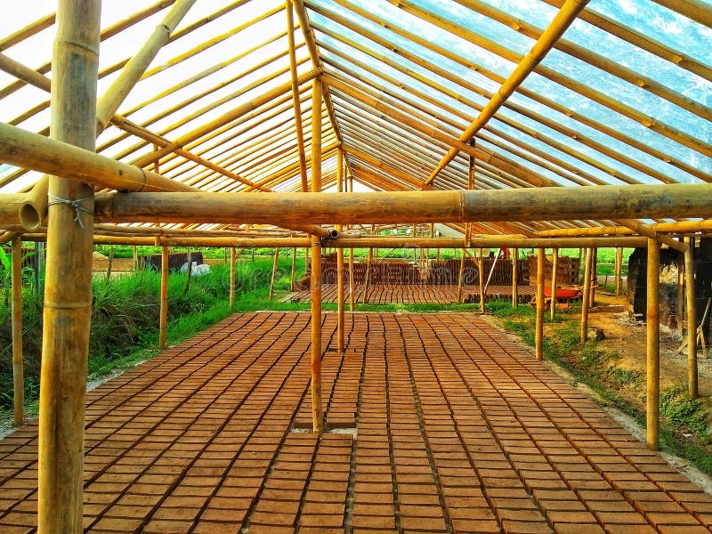 Traditional Brick Making Factory Indonesia Stock Photos - Free ...