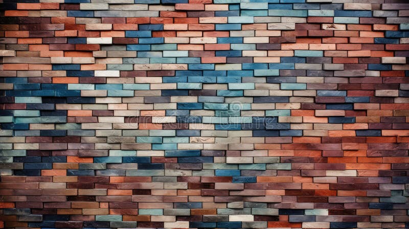 Traditional Brick Wall Pattern Stock Photo - Image of layout, brick ...