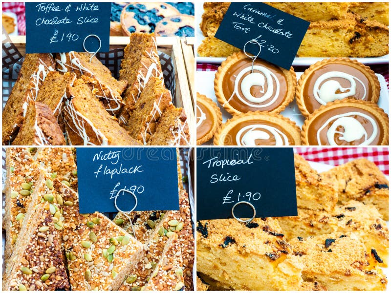 Traditional British cakes stock photo. Image of cake - 75353346