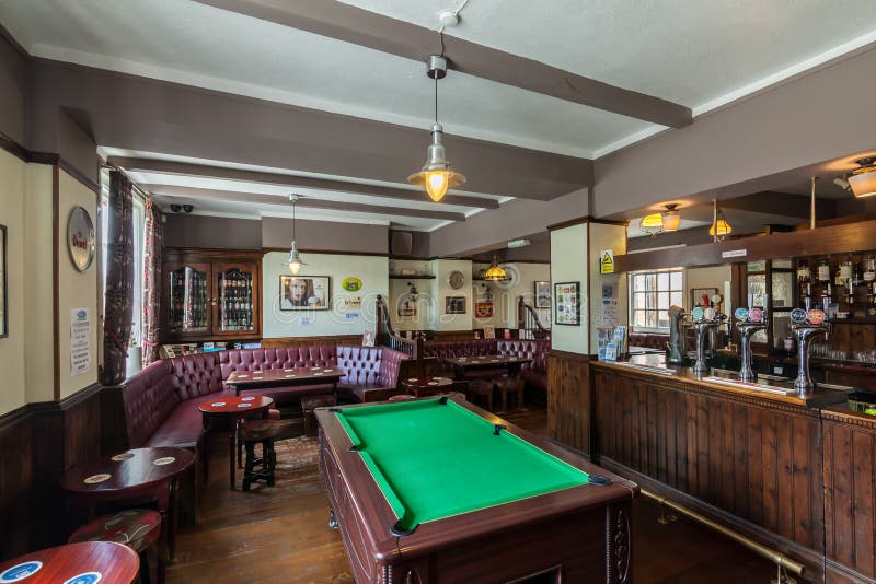 Traditional British Pub Interior Editorial Stock Image - Image of pubs ...