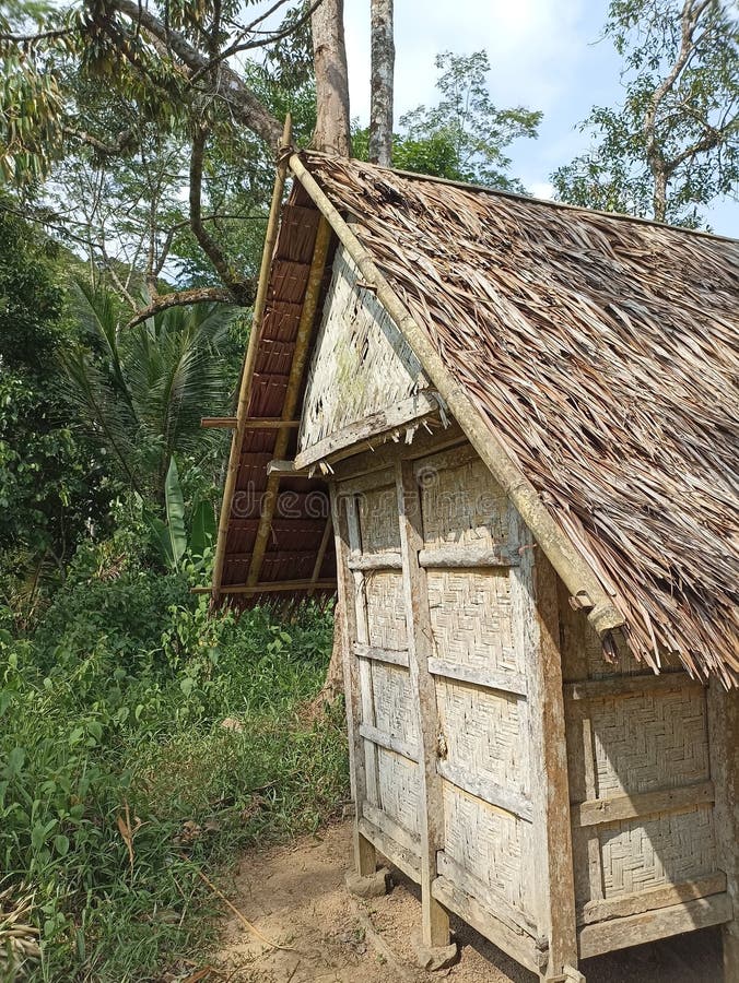 Traditional Building at Baduy Luar Village Stock Photo - Image of luar ...