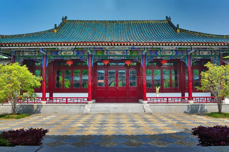 Traditional building stock image. Image of asia, gate - 39617229