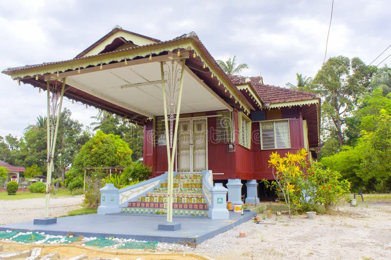Traditional Malay House stock photo. Image of stilt, orient - 29396138