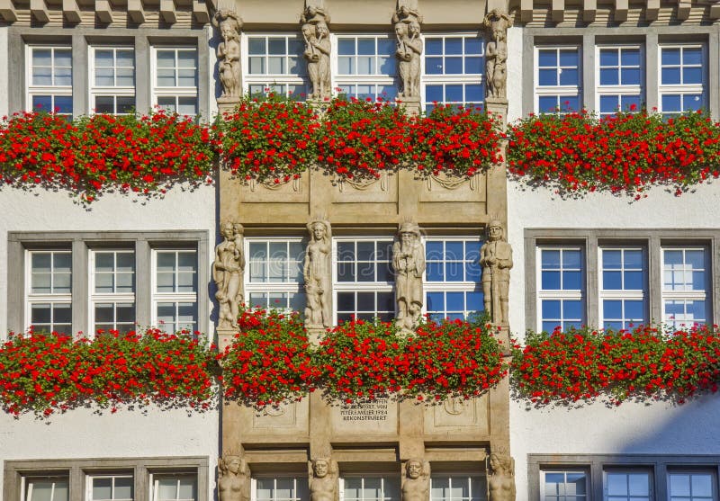 Building & flowers stock image. Image of business, flowers - 7737