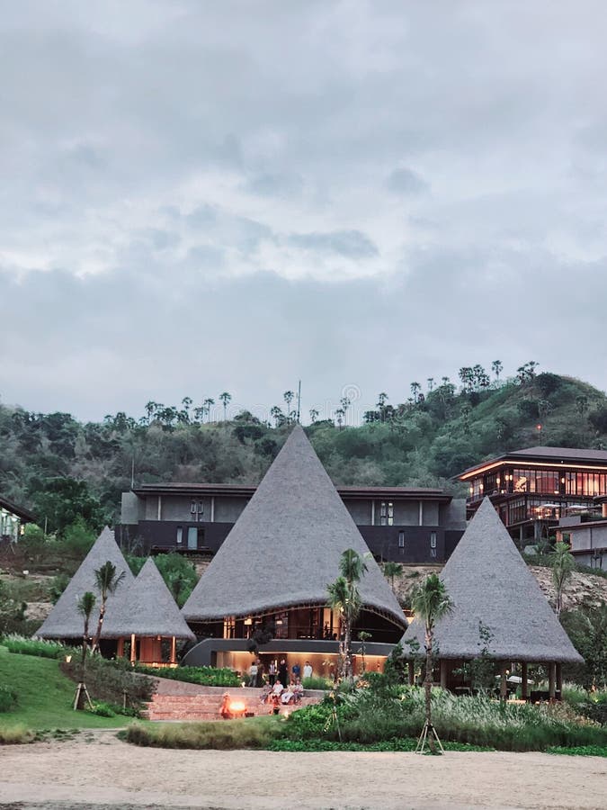 Traditional Building with Unique Architecture in the Middle of Luxury ...