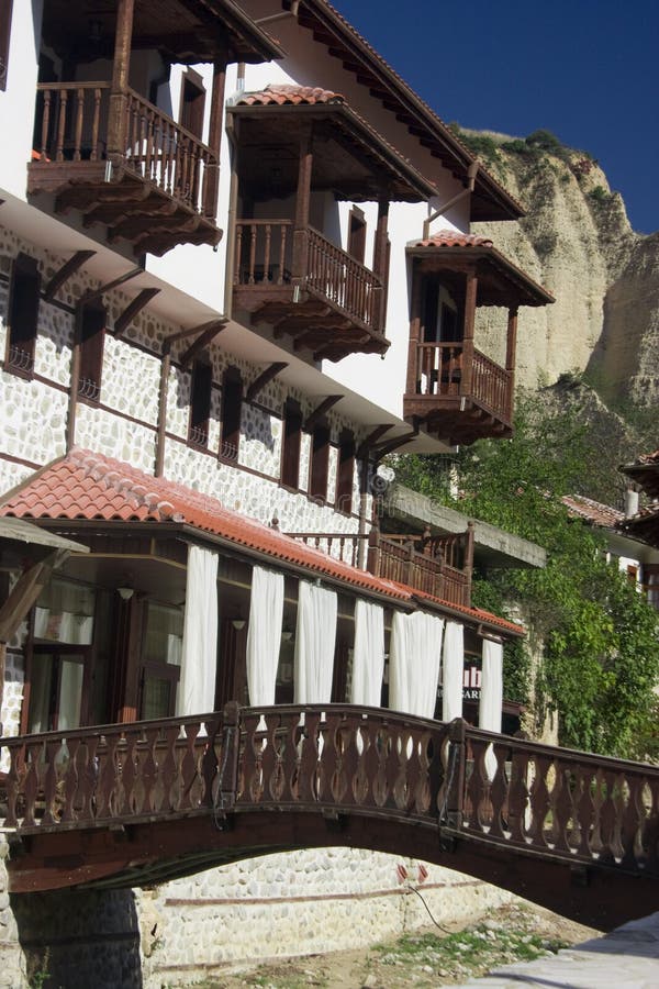 Traditional Bulgarian Architecture Stock Image - Image of travel, wall ...