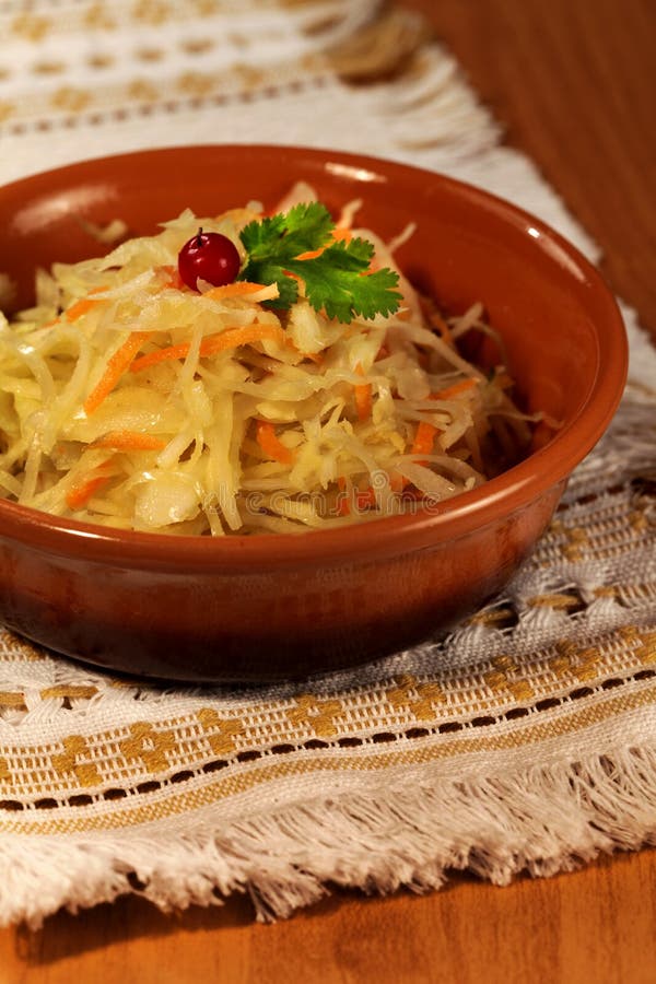 Traditional Cabbage of Ethnic Cuisine of Russia Stock Image - Image of ...