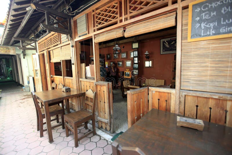 Traditional cafe editorial stock image. Image of javanesem - 38318564