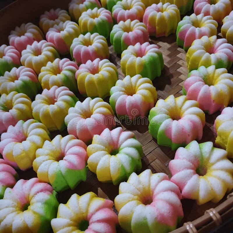 Traditional Cake Made Full Color and Nice Pattern Stock Photo - Image ...