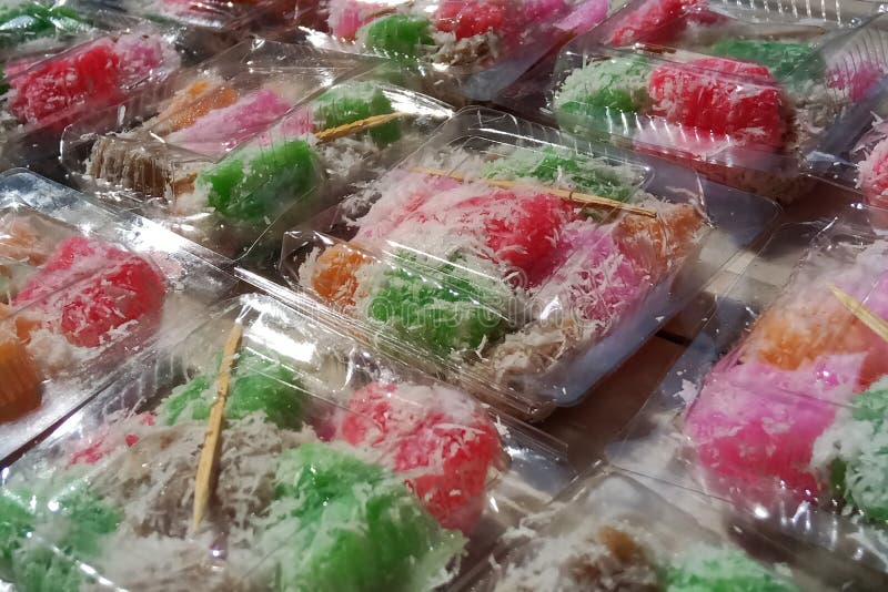 Traditional Cakes Typical of the People of Southern Kalimantan Stock ...