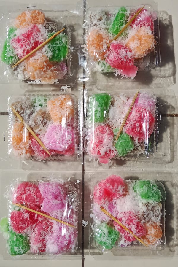 Traditional Cakes Typical of the People of Southern Kalimantan Stock ...