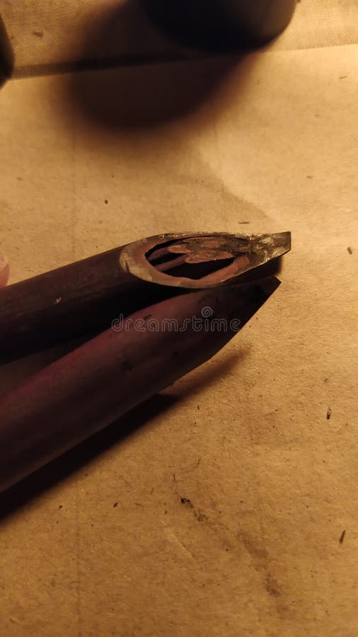 Traditional Calligraphy Pen from Indonesia Stock Photo - Image of iron ...
