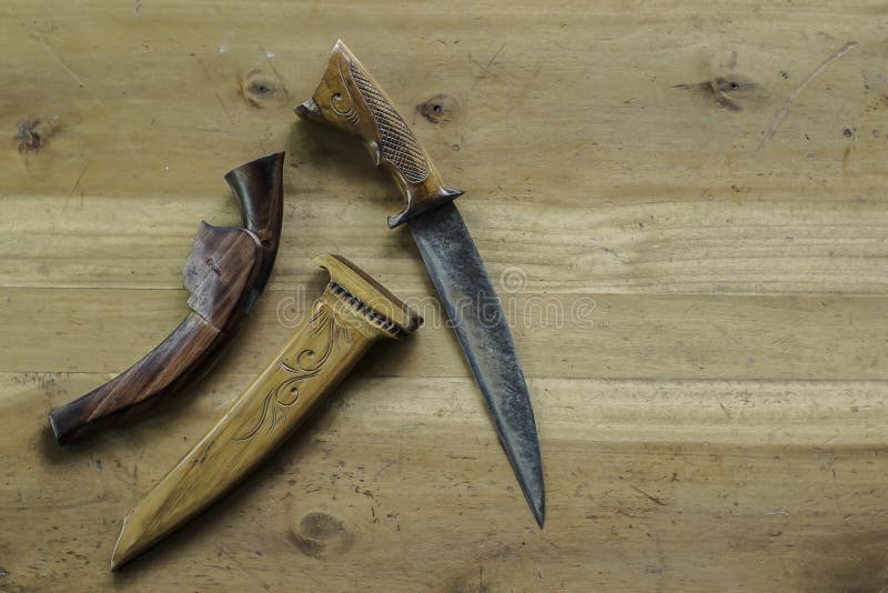 Traditional Carving Knives and Weapons Stock Image - Image of weapons ...