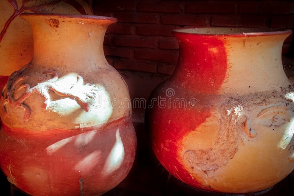 Traditional Ceramic Crafts from Paraguay Stock Photo - Image of ...