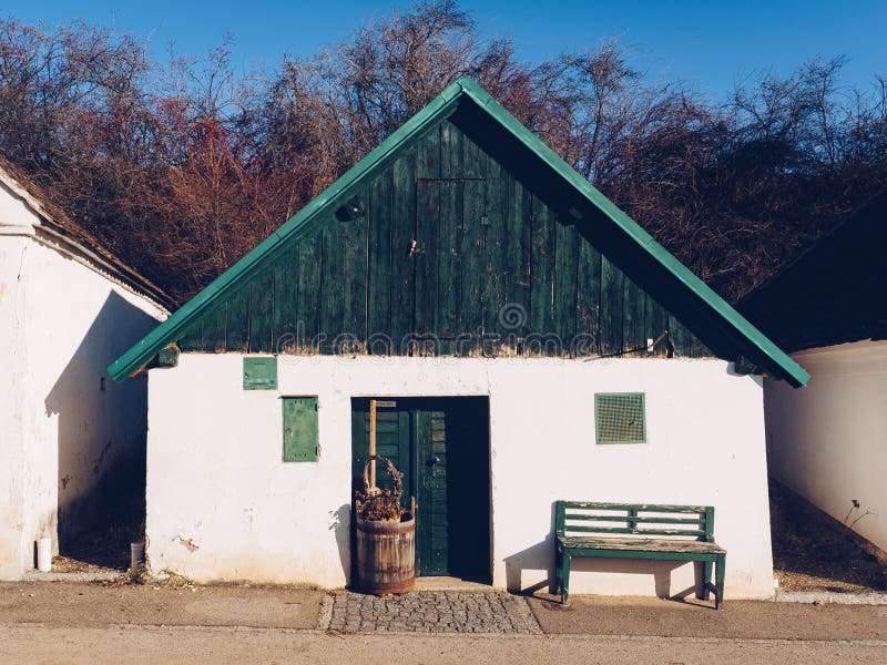 Traditional Charming Idyllic and Romantic Wine Cellar Stock Image ...
