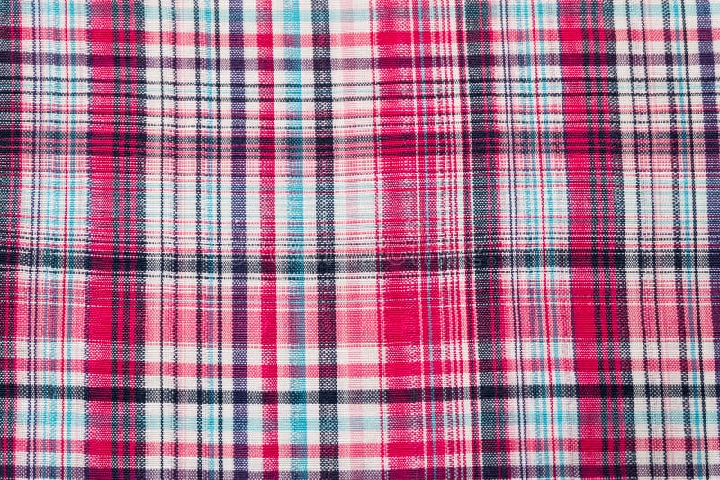 Traditional Checkered Fabric. Abstract Textured Background. Stock Photo ...