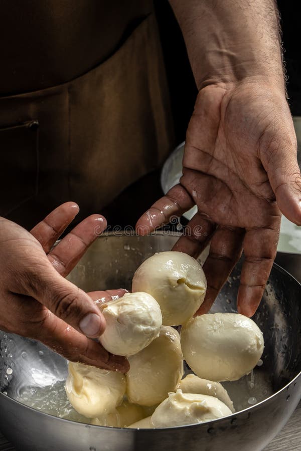Traditional Cheesemaking, the Processing Traditional Italian Mozzarella ...