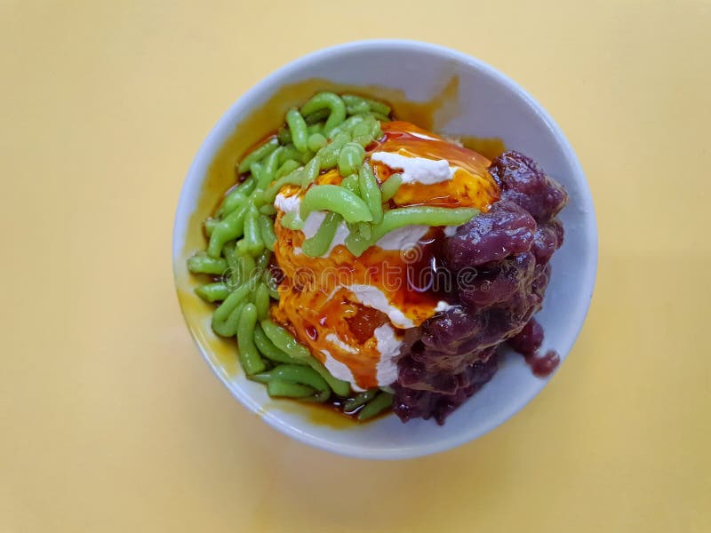 Traditional Chendol Cold Dessert Stock Photo - Image of lunch, meal ...