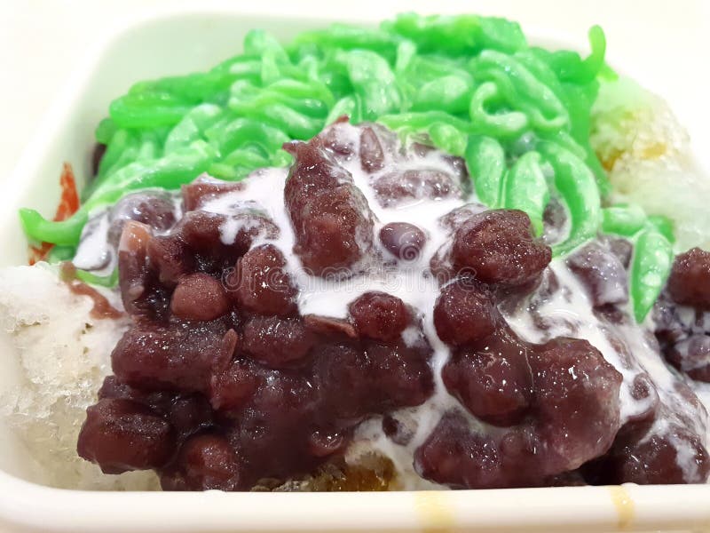 Traditional Chendol Cold Dessert Stock Image - Image of dinner ...