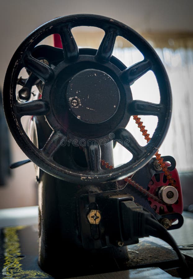 Traditional Chewing Machine Stock Photo - Image of chewing, vehicle ...