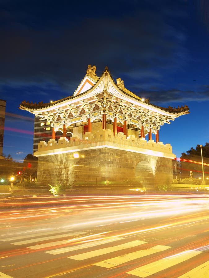 Traditional Chinese Architecture Stock Photo - Image of bright ...