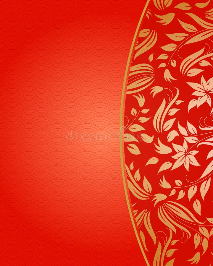 The Traditional Chinese Background Template with the Clouds Texture ...