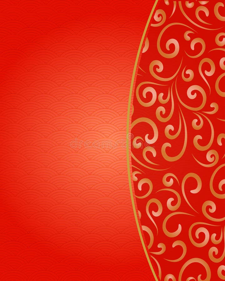 The Traditional Chinese Background Template with the Clouds Texture ...