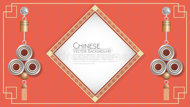 Traditional Chinese Banner Elements Background Stock Vector ...