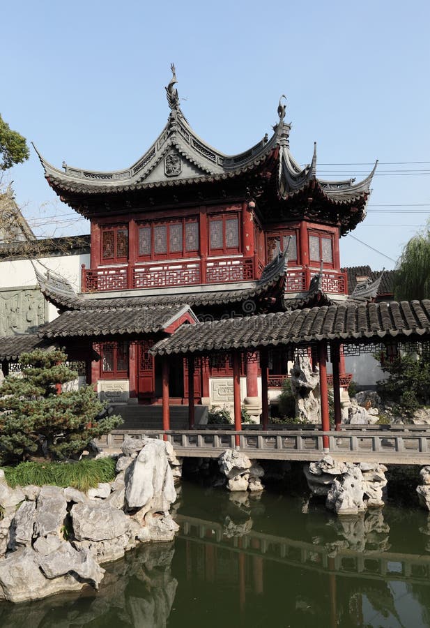 Traditional Chinese Building Stock Image - Image of architecture ...