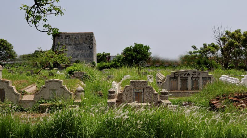 Traditional Chinese Cemetery Complex, Traditional Chinese Graves ...