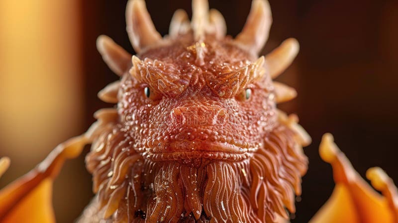 Traditional Chinese Dragons Beard Candy with Peanut. Generative Ai ...