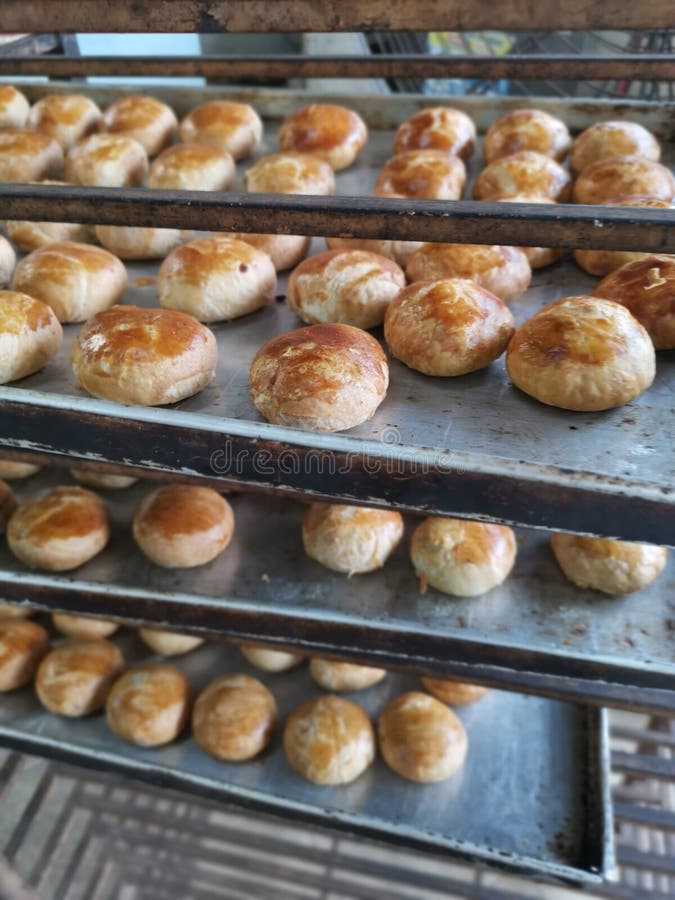 Traditional Chinese Fragrant Heong Peah Biscuits. Stock Image - Image ...