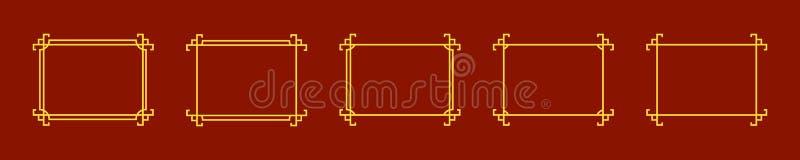 Chinese Traditional Frames Stock Illustrations – 1,117 Chinese ...