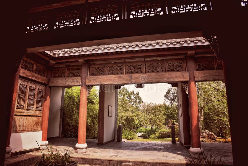 Gate stock image. Image of antique, convention, chinese - 18889307