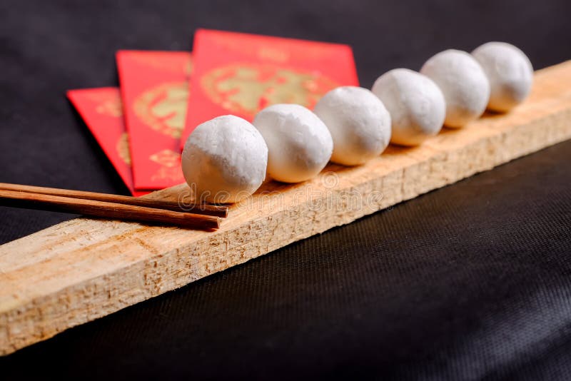 Traditional Chinese Glutinous Rice Balls Stock Photo - Image of happy ...