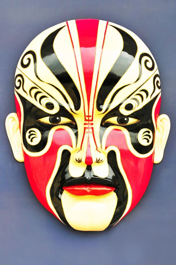 Traditional Chinese Opera Mask Stock Image - Image of cultural, beijing ...