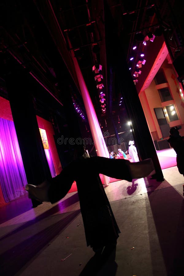 Pingju opera back stage editorial image. Image of actor - 189464940