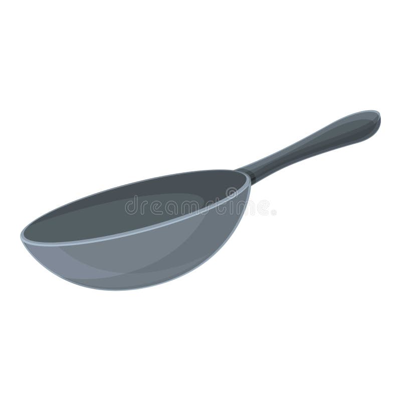 Traditional Chinese Pan Icon, Cartoon Style Stock Illustration ...